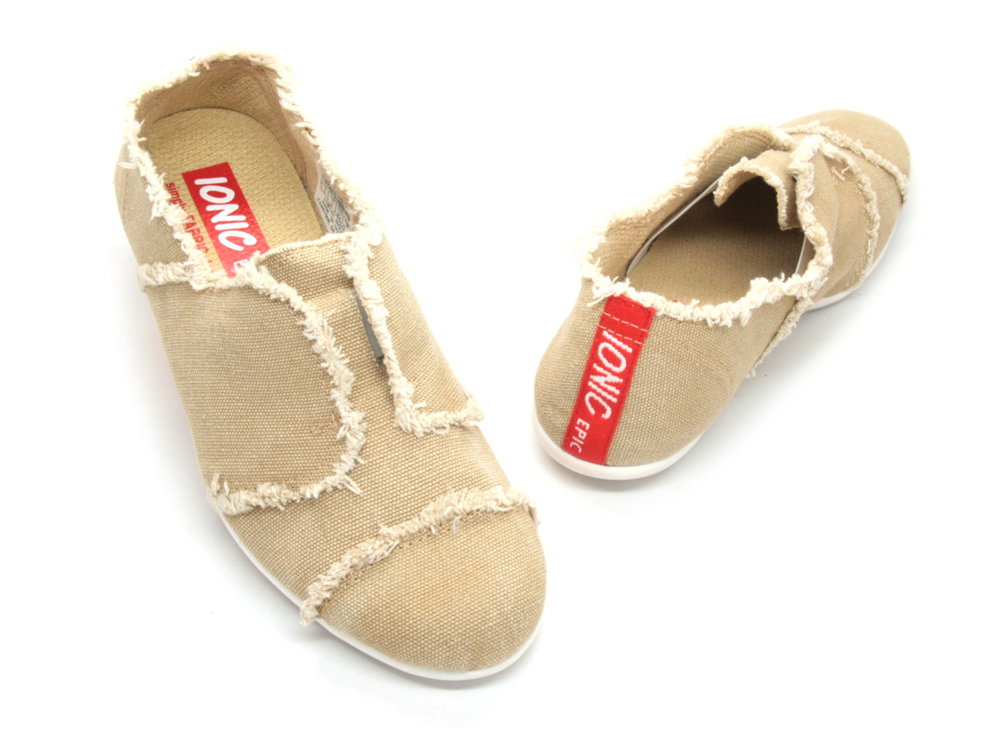 Women's Sando in Tan - Ionic Epic simply FABRIC footwear